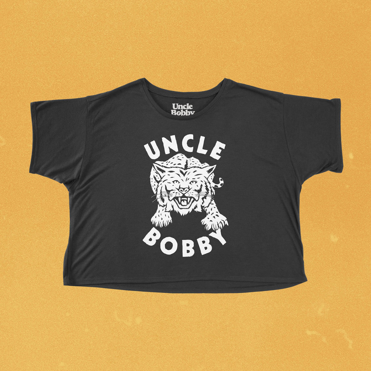 Uncle Bobcat Baggy Crop Tee – Uncle Bobby